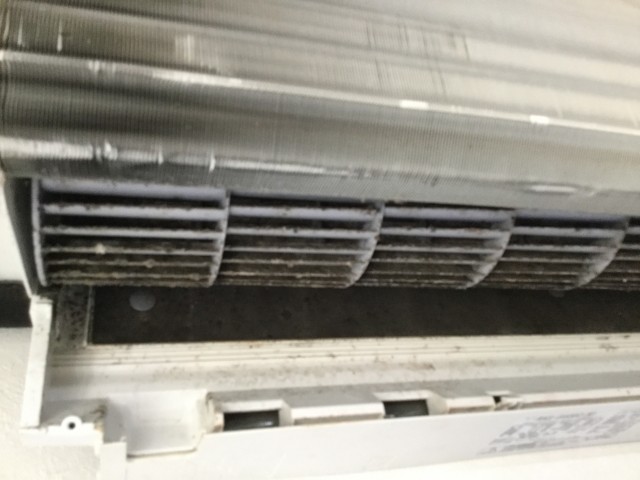 エアコンクリーニング お掃除機能付き 日立 RAS-S40D2(W) 都城市 料金 おそうじ本舗|おそうじ本舗都城大王店